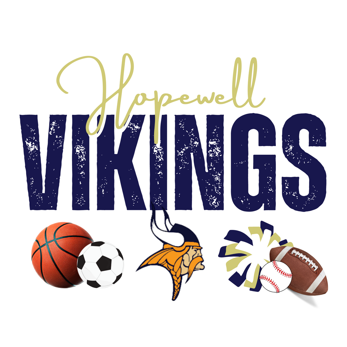 Hopewell Vikings Spirit – Center Cut Customs Co.